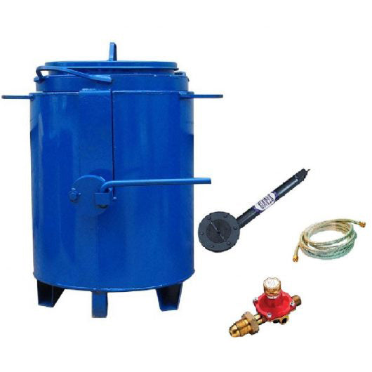 Tar Boiler 15 Gallon with Tap Incl. Burner, Hose & Regulator | Rapid ...