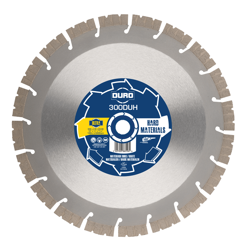 Duro DUH - Ultra Hard Material Cutting Blade 230mm x 22.23 (9”) | Rapid ...